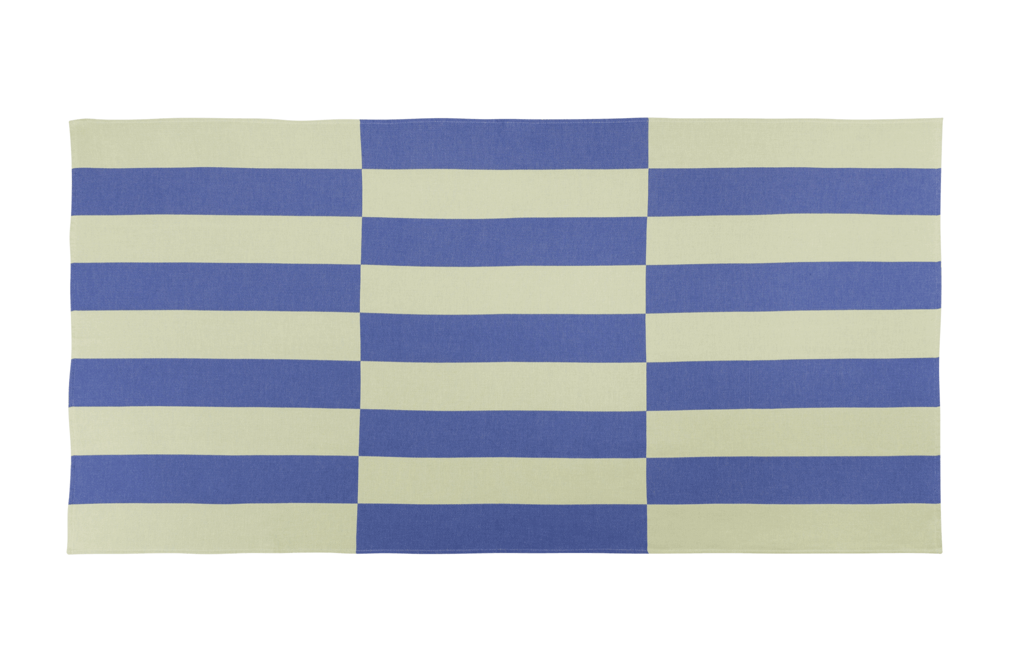 Su Beach Towel - blue/green - cool 100% cotton towel - noo.ma