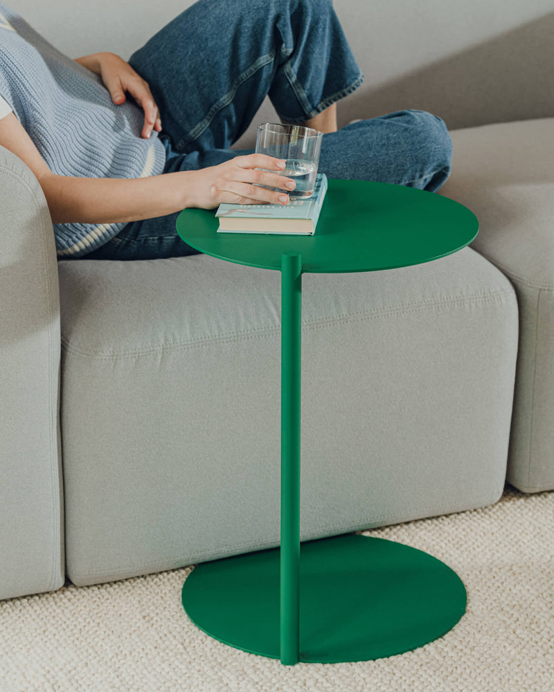 Ande Side Table - living room, green, round side table for the sofa ...