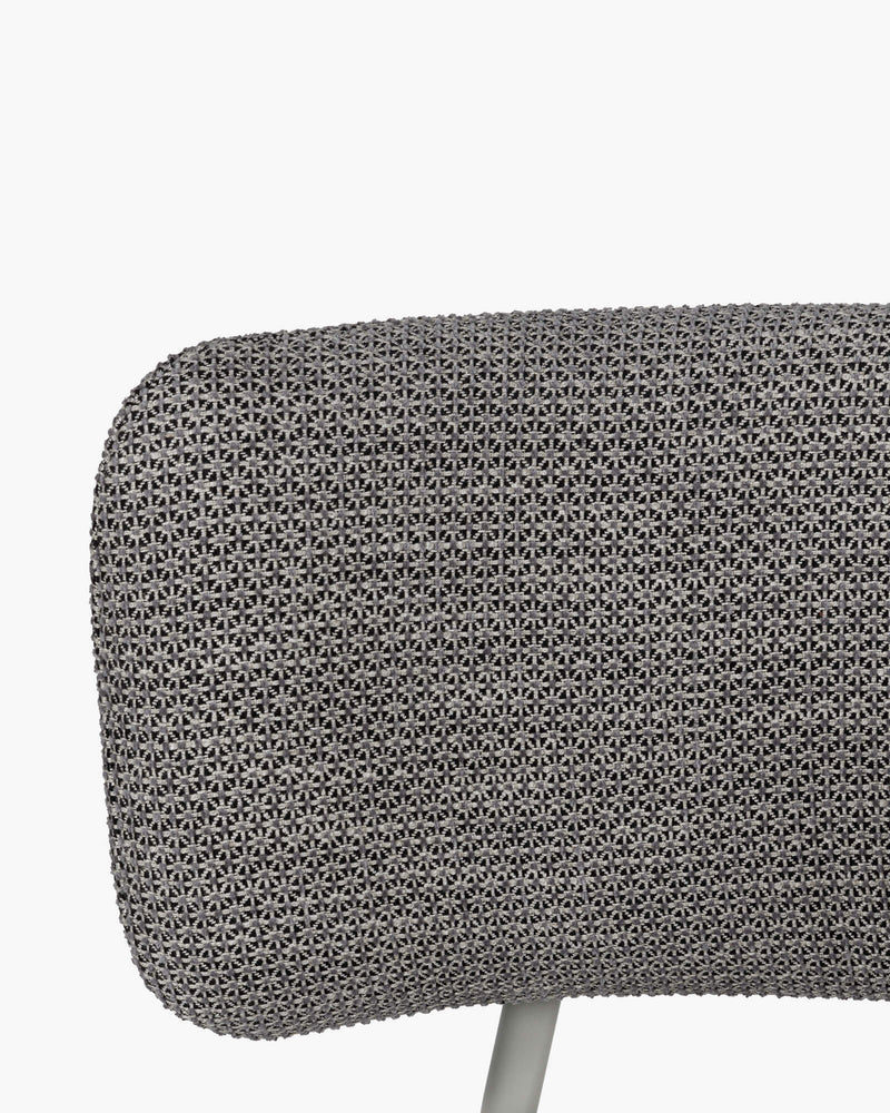 Kei Lounge Chair - black and grey - soft and comfy chair - noo.ma