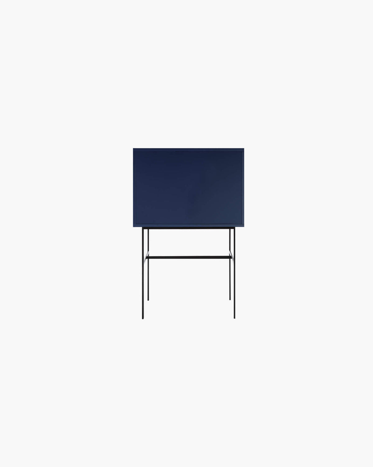 Lekko Cabinet - navyblue modern cabinet, minimal design - noo.ma