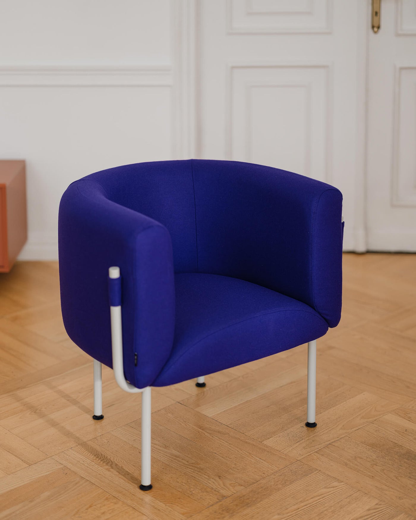 Ubi Mini Armchair - Classic Grey Wool - modern seating - noo.ma