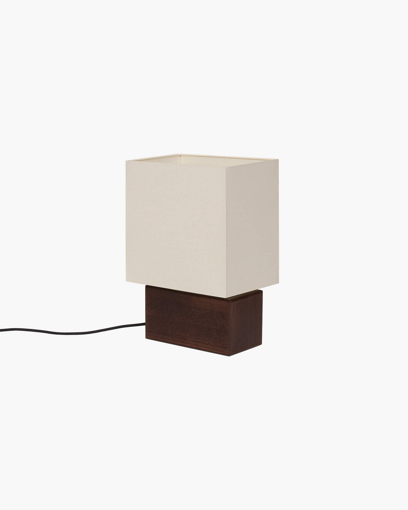 Zam Table Lamp - brown - minimal geometric nightlight - noo.ma
