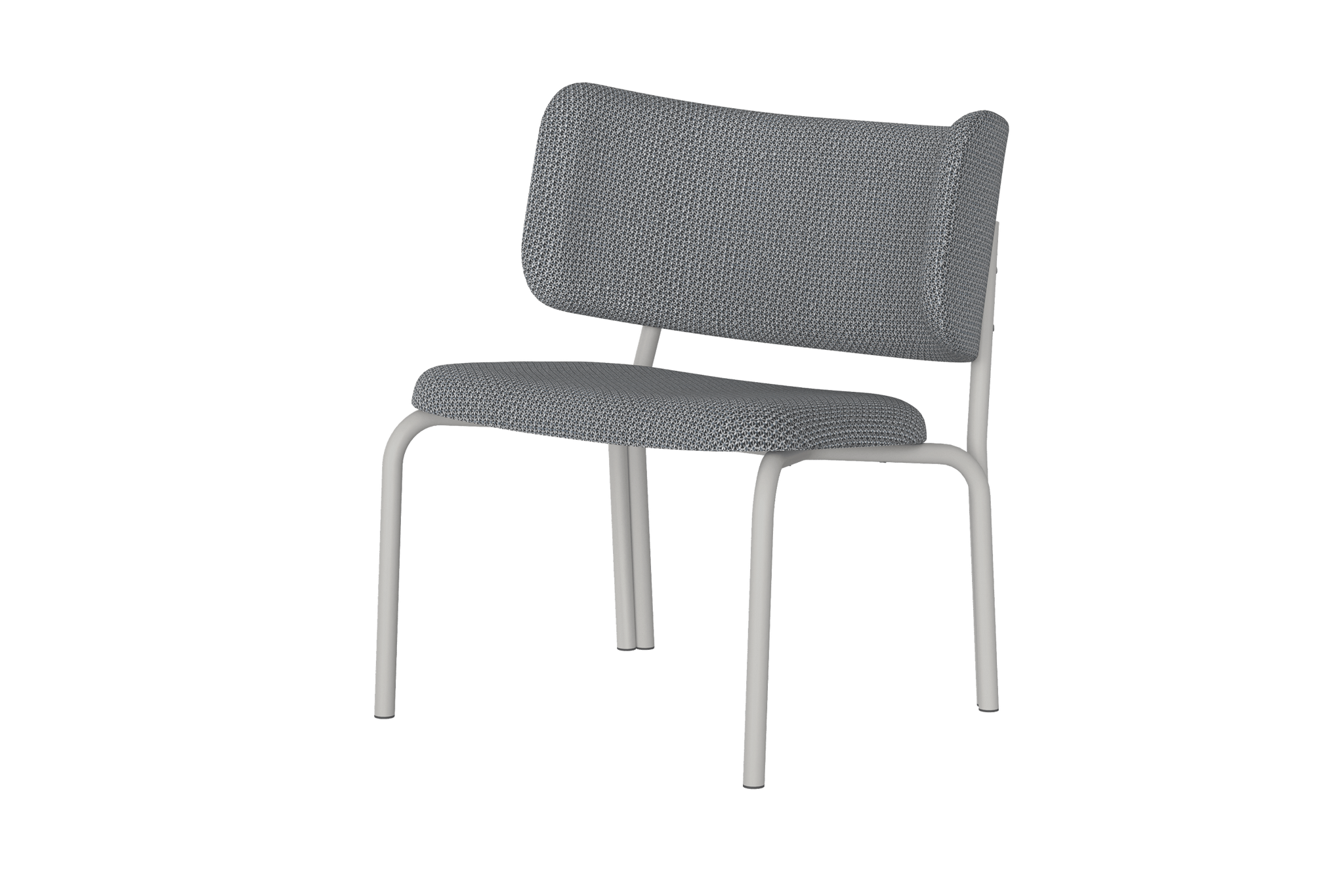Kei Lounge Chair - black and grey - soft and comfy chair - noo.ma