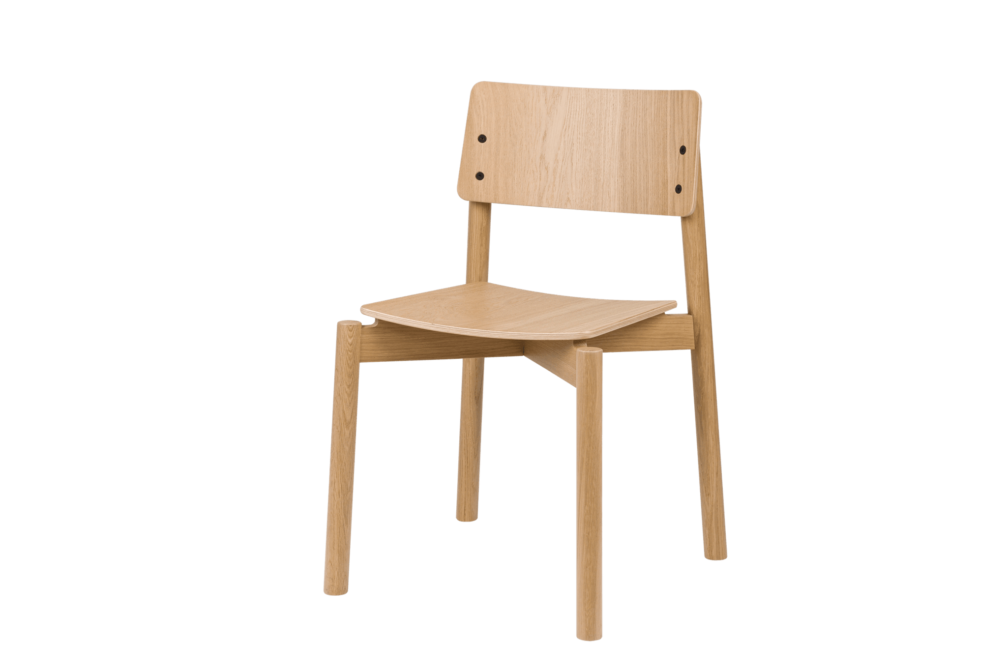 Wem chair - oak - stylish wooden dining room chair - noo.ma
