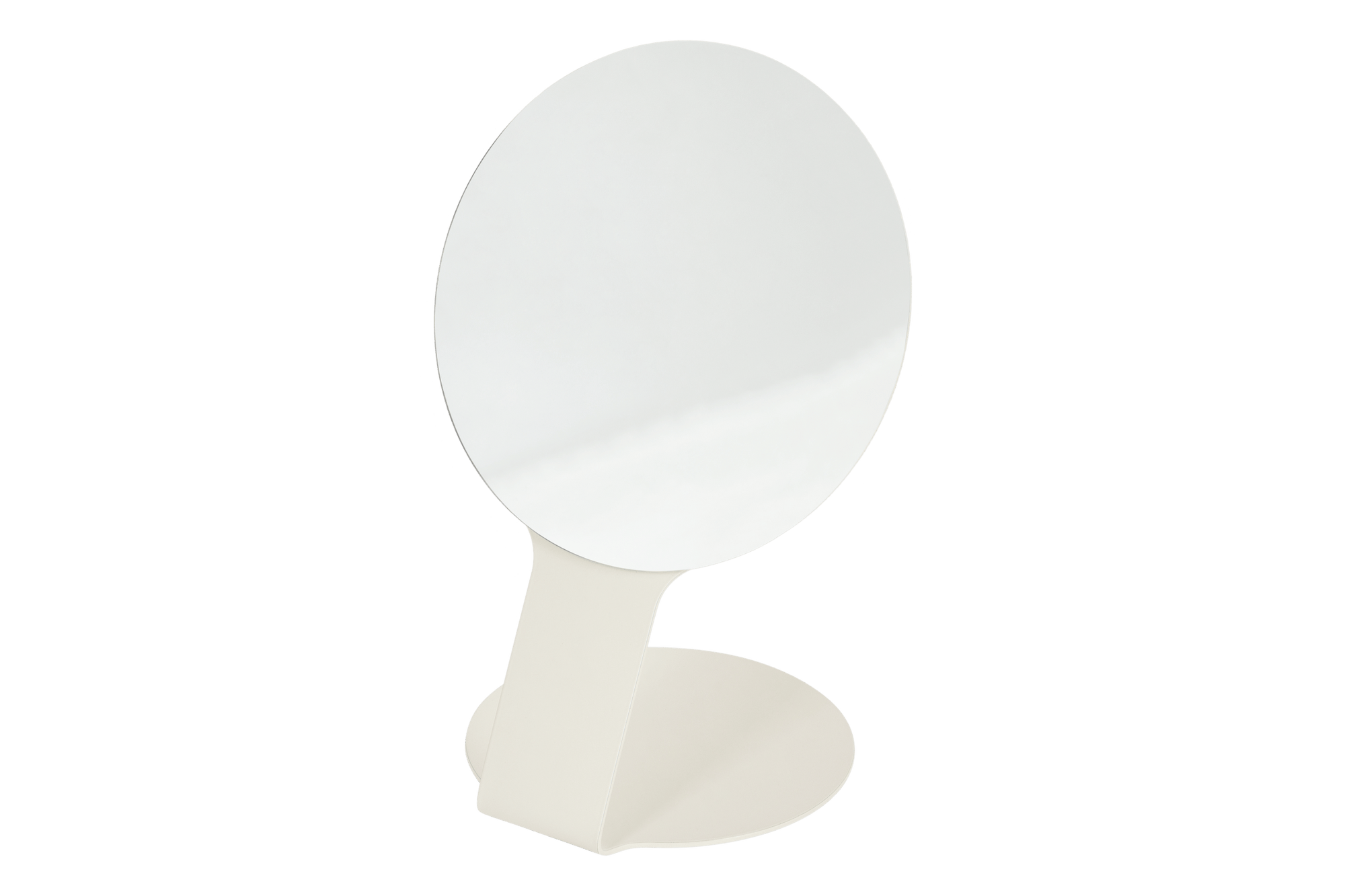 Miroir de table Feys - blanc, sur pied & pour le maquillage - noo.ma