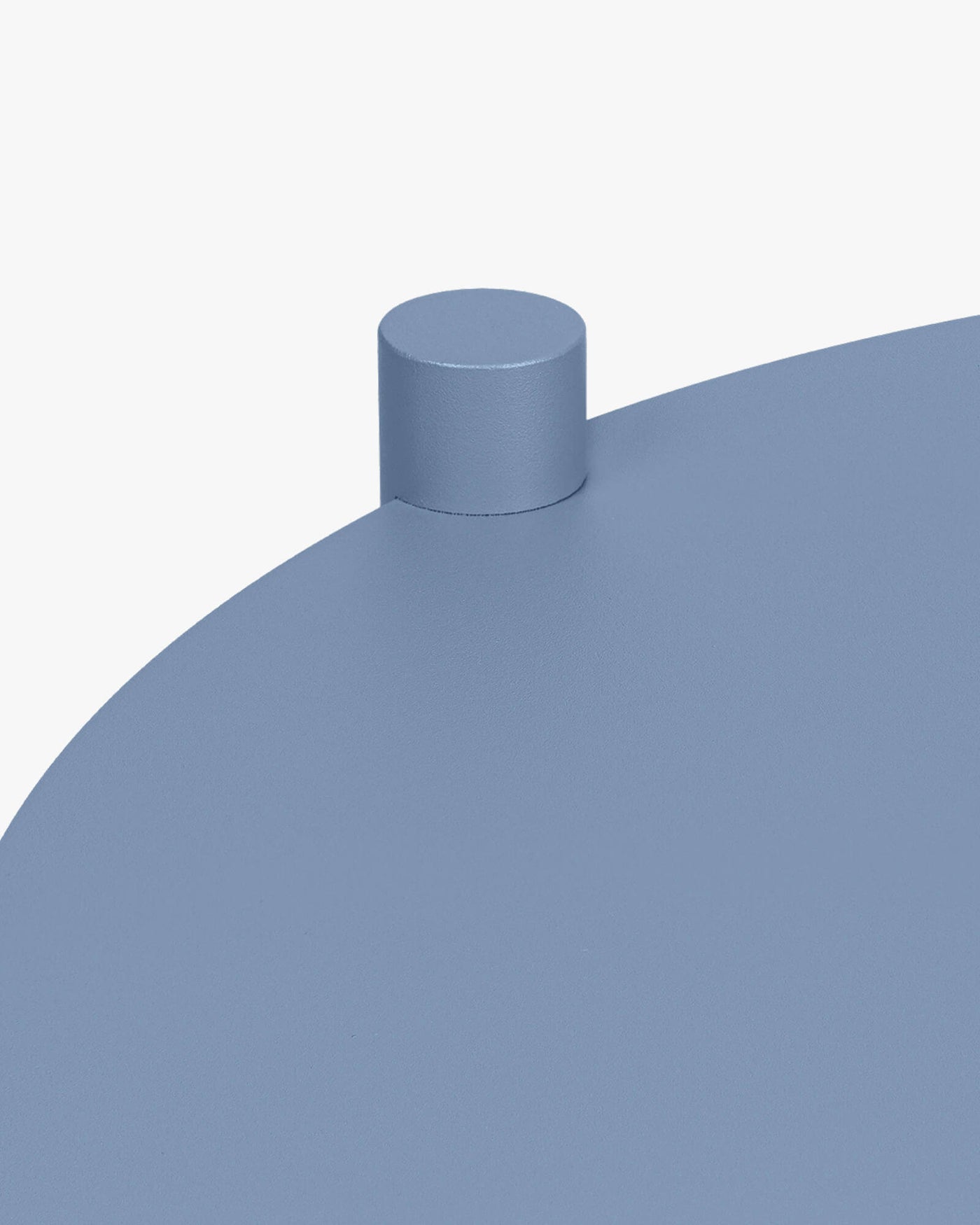 Ande Beistelltisch - hellblau - runder Wohnzimmer-Tisch - noo.ma